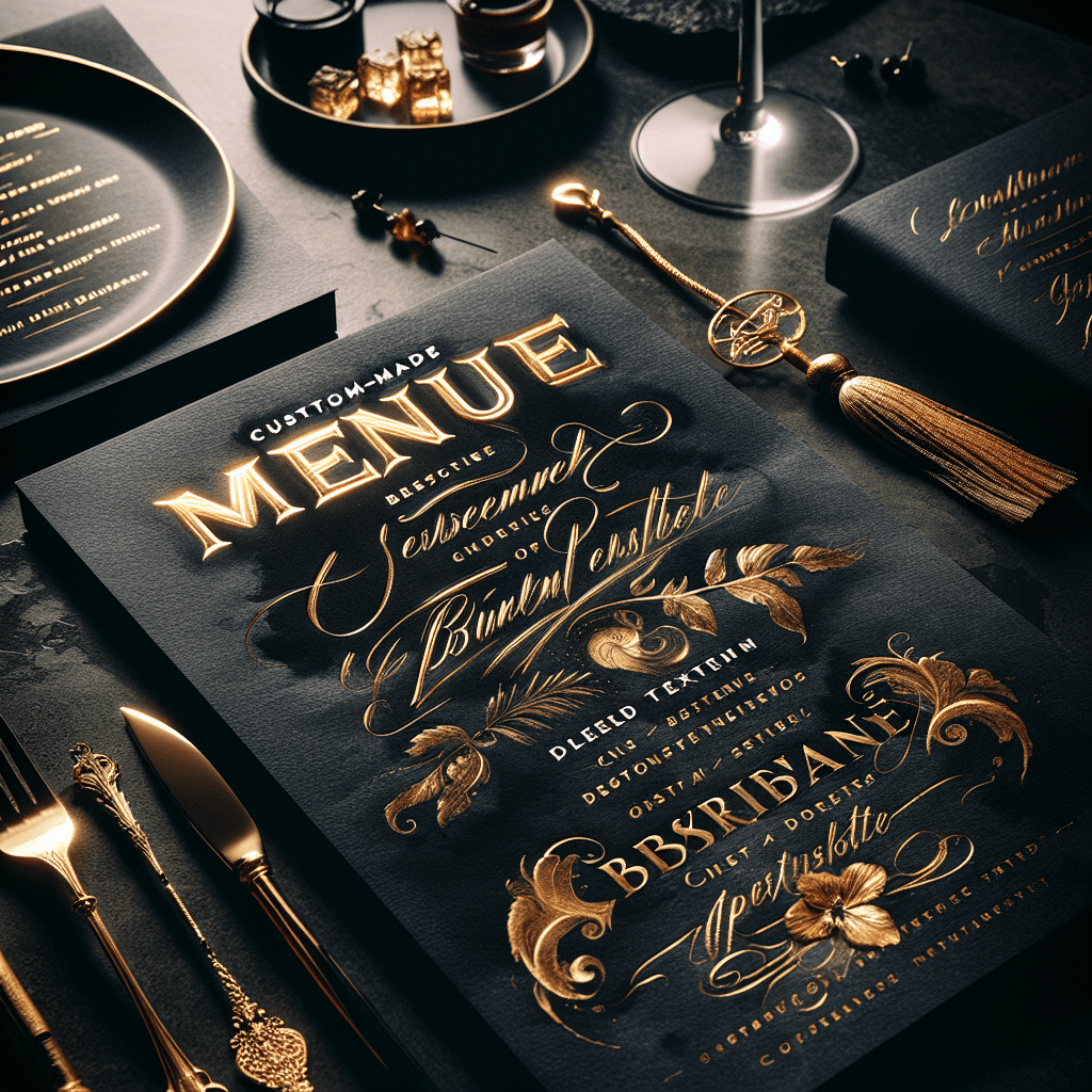 Custom Menus in Marrakech: Bespoke Menus For Catering 2024